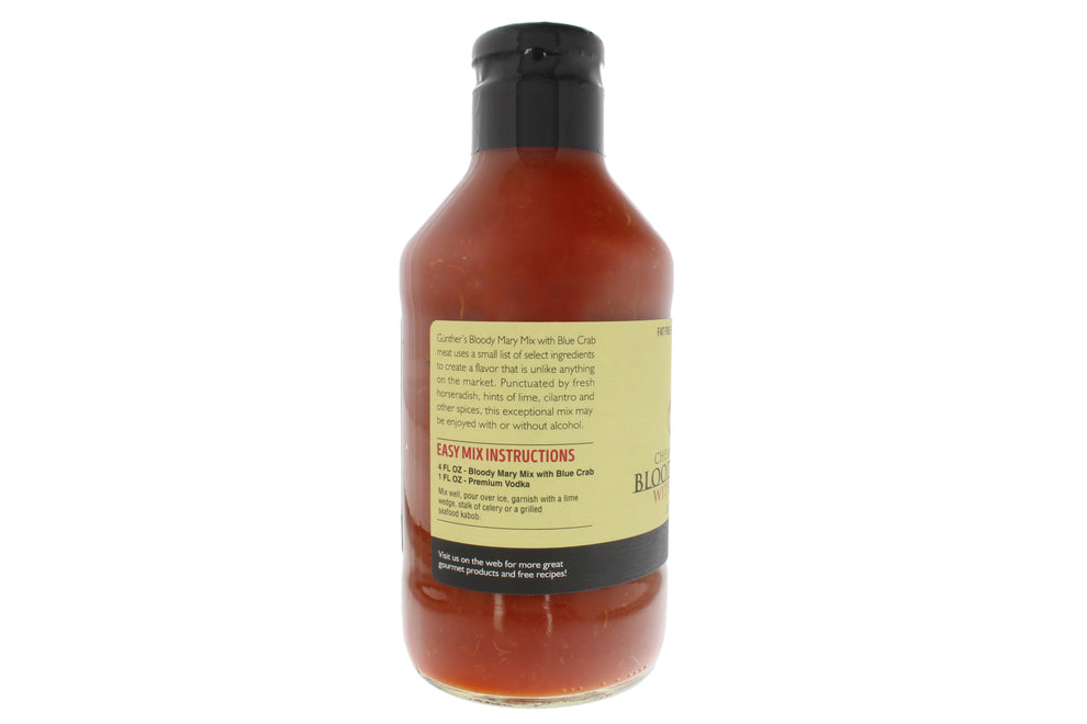 Chesapeake Reserve Bloody Mary Mix with Blue Crab: 26.5 oz, Glass Bott ...